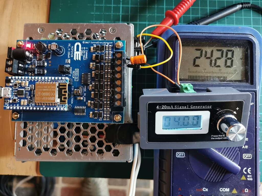 MCP3428 4 Channel 4-20mA Board Another Inconsistent Readings - Arduino - NCD.io Community