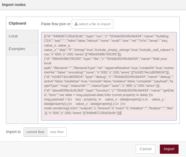 Sensor Data to CSV file - Node-Red - NCD.io Community
